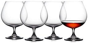 Lyngby Glas Sklenice na koňak Juvel 69cl (sada 4 ks)