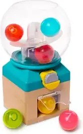 B-Toys Automat s míčky Rainbow Gumballs / od 12 měsíců
