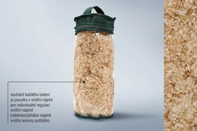 Dauny Péřový polštář Capa Nature s nastavitelnou výškou Rozměr: 70x90 cm (240+1050g)