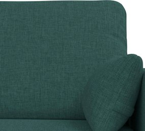 Set pohovek 2 ks Tmavě zelená textil 3407584