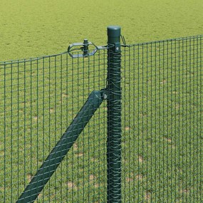 Svařované drátěné ploty s hroty 100 x 1 m Ocel potažená PVC 3352145