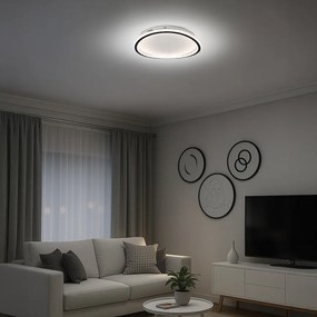 Stropní LED svítidlo Cali Round, 1x LED 30w, 4000k, b