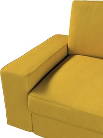 Potah na pohovku Kivik 2-místná nerozkládací barva žlutá látka pletený vzor