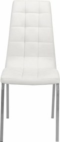 Danish style Jídelní židle Anina (SET 2 ks), bílá