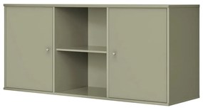Khaki závěsná komoda 133x61x42 cm Mistral – Hammel Furniture