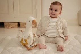 Little Dutch Husa plyšová s aktivitami Newborn Naturals