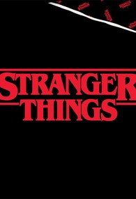 Dětské povlečení Stranger Things Black