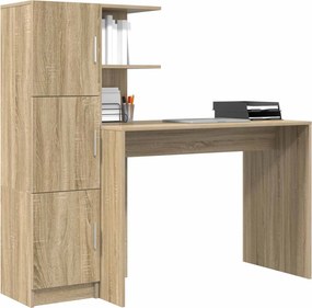 Stůl Sonoma dub 133.5 x 50 x 124 cm 2 ks 3337291