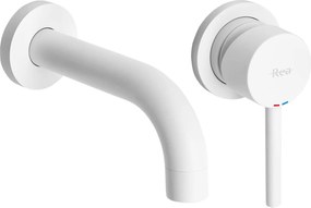 Baterie pod omítku Rea Lungo White Mat + BOX