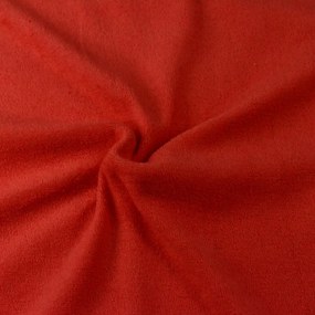 BROTEX Froté prostěradlo červené Rozměr: 220 x 200 cm