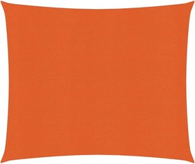 vidaXL Stínící plachta 160 g/m² 3,6 x 3,6 m HDPE [42287] Barva: orange