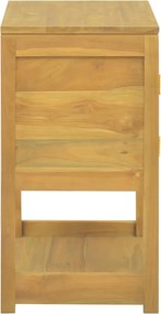 Koupelnová skříňka 60 x 40 x 75 cm masivní teakové dřevo 338237