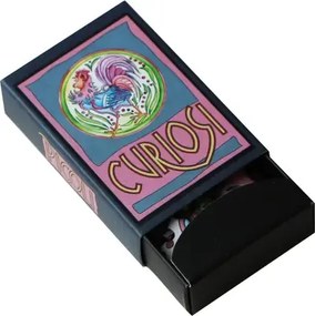 CURIOSI Kulaté puzzle Picoli: Kohout / 33 dílků / průměr 9 cm