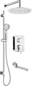 Deante Concealed shower set, with mixer BOX