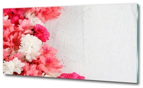 Wallmuralia Foto obraz fotografie na skle Květiny 100x50