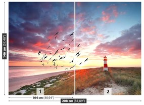 Fototapeta Maják Sylt 104x70