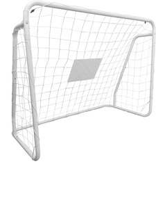 TRENDIE Sestava 2 fotbalových branek 124x96 cm