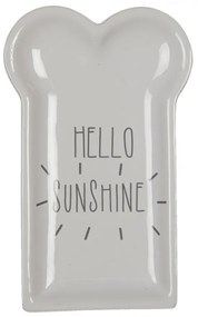 Keramický talířek Hello Sunshine – 10x17x2 cm