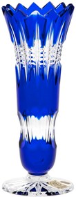Váza Brilant, barva modrá, výška 175 mm