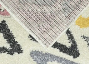 Koberce Breno Kusový koberec PORTLAND 54/RT4X, Vícebarevné, 67 x 120 cm