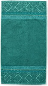 Pip Studio ručníky z bavlněného froté Soft Zellige, zelené (Luxusní ručníky z bavlněného froté v designu Soft Zellige v zelené barvě)