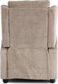 Polohovací křeslo Zedato, béžová