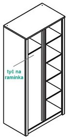 Obývací pokoj Malta - sestava C - 2 odstíny