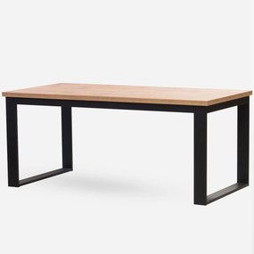 Stima Stůl 970 s kovovou podnoží 160x90 + 2x40 cm dub wotan