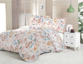 Saténové povlečení LUXURY COLLECTION CORAL garden - 1x 240/200, 2x 70/90cm