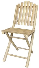 Přírodní bambusová židle Bamboo Lyon - 50*42*92 cm