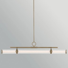 Lineární LED světlo nad stůl Elstead RIVEN 48W 3000K 3050 lm 122 cm
