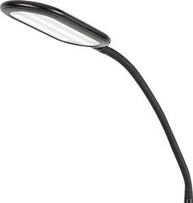 Rabalux Černá stojací LED lampa Adelmo 10W CCT 74009
