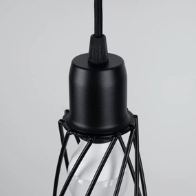 Sollux Lighting Závěsné svítidlo SUBA 1 černé