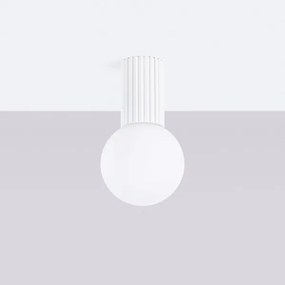 Sollux SL.1708 - Koupelnové stropní svítidlo HALO 1xG9/8W/230V IP44 bílá