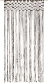 Macramé závěs taupe 140 x 240 cm bavlna 323979