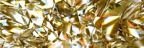 Fototapeta na linku Gold Crystal 180 x 60 cm | KI180-072