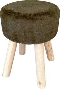 XXXLutz TABURET, dřevo, textil, kompozitní dřevo, 28/38 cm Ambia Home - Taburety - 008103028001