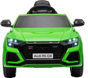 LEAN CARS Elektrické autíčko Audi RS Q8 LED MP3 dálkové ovládání zelené