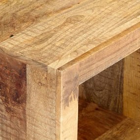 TV stolek 120 x 30 x 40 cm masivní mangovníkové dřevo 248099