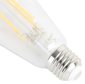 Sada 5 chytrých E27 stmívacích až teplých LED žárovek ST64 7W 806 lm 1800-3000K