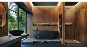 AMA Luxury Shower Venkovní sprcha Atlas Minimal leštěný nerez