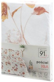 POVLEČENÍ Z MIKROVLÁKNA IGA 200X220 CM, 2KS 70X80 CM KVĚTINY