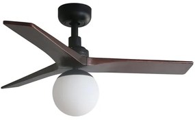 FARO 3L022 - Svítidlo pro ventilátor KLIM 1xE27/15W/230V černá