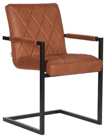 LABEL51 jídelní židle DENMARK koňak Color: Cognac UK-30.250