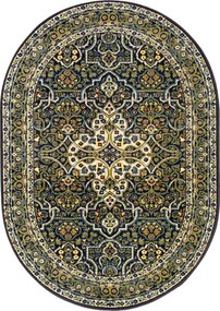 Kusový koberec Laurus granat ovál Ovál 120 x 170 cm