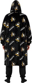 Mikinová televizní deka NHL Pittsburgh Penguins - vel. XL