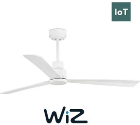 FARO NASSAU 33487WP 50,4“ bílá/bílá Reverzní stropní ventilátor WiZ