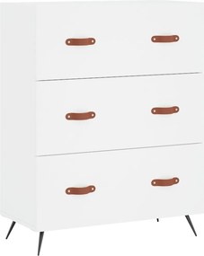 Skříň highboard bílá 69,5 x 34 x 180 cm kompozitní dřevo 3189349