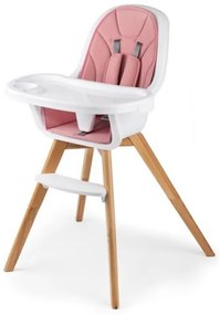 Kinderkraft Židlička jídelní 2v1 Tixi 2020 Pink