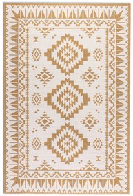 ELLE Decoration, Kusový koberec Gemini 106022 Ochre z kolekce Elle – na ven i na doma, 200x290, žlutá, chodba / předsíň